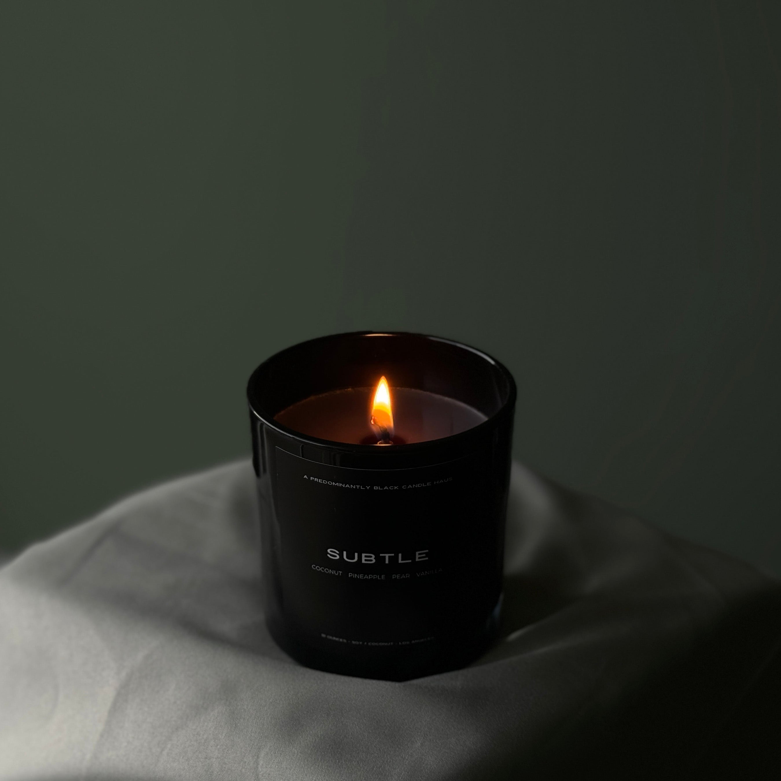 A SUBTLE CANDLE – Predominantly Black